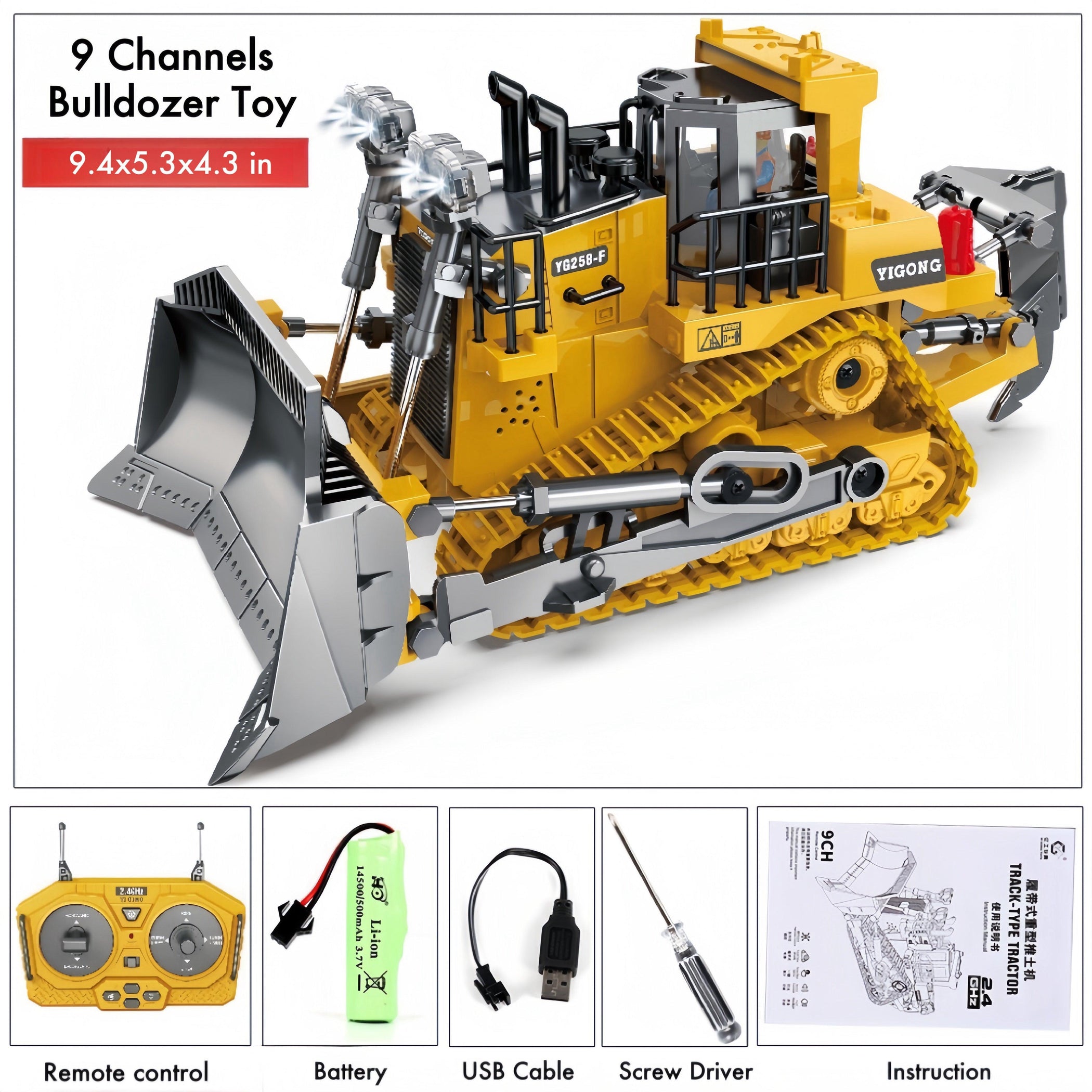 Metal Remote Control Excavator: The Ultimate Toy | Dream Buzz Store